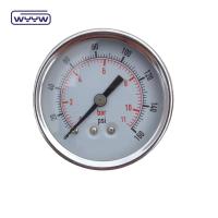 China 40mm-250mm Industrial Pressure Gauge For Precise Pressure Measurement In Industries for sale