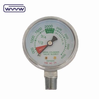 China Water Gas Pressure Test Gauge For Industrial Applications for sale