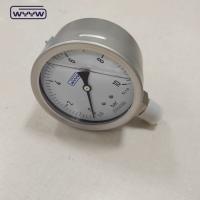 China Heavy Duty Industrial Liquid Filled Pressure Gauge Accuracy ±1.6% Of Full Scale for sale