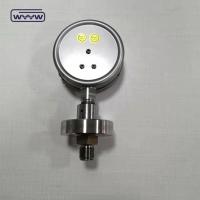 China Aluminum Dial Material Chemical Diaphragm Pump Pressure Gauge OEM for sale