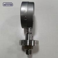 China Aluminum Dial Material Chemical Diaphragm Pump Pressure Gauge OEM for sale