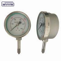China Industrial Liquid Filled Pressure Gauge 63mm 100mm 150mm Options for sale