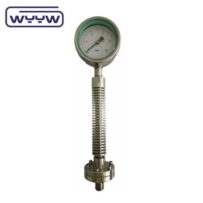 China Compact 4 Case Size High Temp Pressure Meter 0-200°C For Industrial Environments for sale