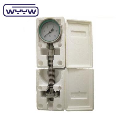 China 100mm HIgh Temp Pressure Gauge For Measuring Pressure In Extreme Temperatures for sale