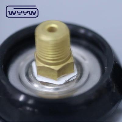China Analog Small Air Pressure Gauge Accuracy ±4% Scale Printed As Needed Display Type Analog for sale