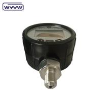China 63mm Digital Pressure Gauge 100psi 300psi Stainless Steel Lcd Display Battery Powered Maometer for sale