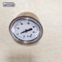 China 63mm stainless steel axial connection ss304 case -20+100cmh20 low pressure gauge for sale