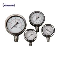 China Brass Connection Pressure Gauge for Fluids Panel Mount Engineered to Deliver Pressure Readings in Industrial Fluid and Gas Systems for sale