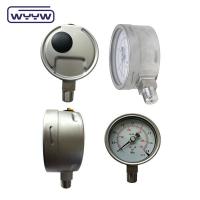 China All Stainless Steel Olil Pressure Gauge(Glycerine/Silicone) for sale