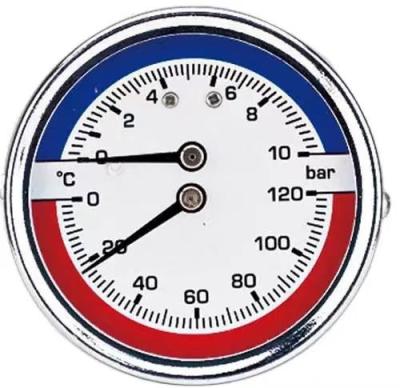 China High Temperature Pressure Gauge Thermomanometer with 2.5