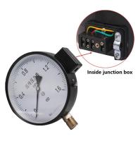 China Remote Reading Pressure Gauge with 4-20mA Output, RS485 Modbus, and Stainless Steel Case for Industrial Monitoring for sale
