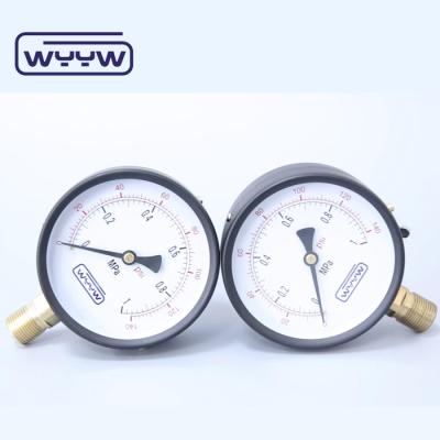 China 2 Inch Dial Size High Pressure Meter with 304 Stainless Steel Case - Industrial Pressure Gauge Manometer for sale