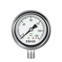 China 4-inch Electric Contact Pressure Gauge with 0-0.6MPa Range and Switch Gauge Combo for sale