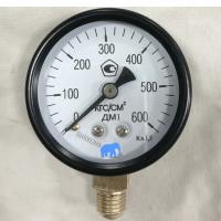 China 2.5 Inch 60MPa (600 Bar) Helical Bourdon Gauge for High Pressure Industrial Applications for sale