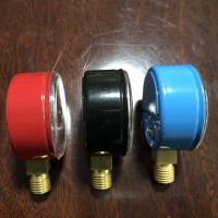 China 2-inch (50mm) Gas Test Pressure Gauge with 0-25MPa Range and High-Accuracy Certification for Gas Systems for sale