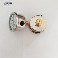 China 40mm Glycerine Filled Pressure Gauge 2500kPa for Fire Extinguishing Systems for sale