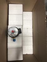 China 4-inch (100mm) Electric Contact Pressure Gauge with Dual Limit Control and 380V 10VA for Automation for sale