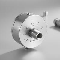 China Stainless Steel Vacuum Pressure Gauge with 60mm Dial Size and Back Mount for Industrial Applications for sale