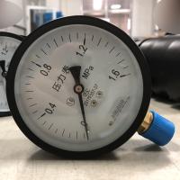 China 4-inch (100mm) Bourdon Tube Pressure Gauge 0-1.6MPa Economy & Durable for Reliable Mechanical Measurement for sale