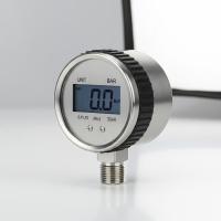 China 65mm Stainless Steel Digital Pressure Gauge with 0.4% Precision for Industrial Applications for sale