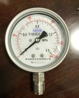 China SS316 Construction Weather-Resistant Stainless Steel Pressure Gauge for Medium & High Pressure Ranges for sale