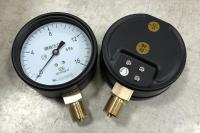 China 4-inch (100mm) 0-16kPa Capsule Pressure Gauge for Low Pressure Gas and Ventilation Systems for sale
