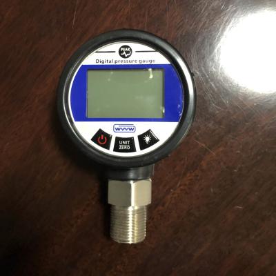 China High Precision Digital Pressure Gauge with Multi-Unit Display for 0-100MPa Range for sale