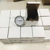 China 2.5 Inch 60mm -20~100cmH2O Capsule Pressure Gauge | Stainless Case & Brass Connection for sale