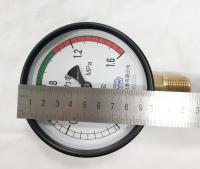 China 4 Inch 100MM 0~1.6MPa Carbon Steel Pressure Gauge for Air Compressor and Compressed Air Receiver Tank for sale