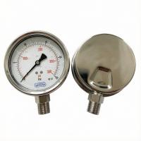 China 100mm Liquid Filled Shock Resistant Pressure Gauge Series (10bar/20bar/25bar/40bar) for sale