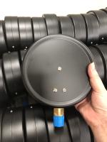 China 100mm DM1 Russian GOST Standard Dry Pressure Gauge with kgf/cm² Scale and Class 1.5 Accuracy for sale