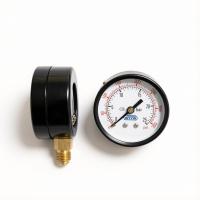China Black Aluminum Pointer Type High Pressure Gauge Measuring Instruments Operating Between Minus 40 Degrees Celsius And 80 Degrees Celsius for sale