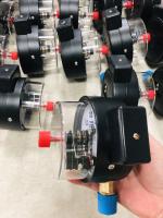 China Electric Contact Pressure Gauge with Adjustable Pressure Limit Control 100mm Dial Size and 1.6 MPa Scale for sale