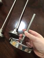 China WSS Bimetallic Thermometer with All Stainless Steel Build, No Power Needed, and Multiple Dial Sizes for sale