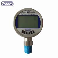 China 80mm LCD Display Battery Powered Digital Pressure Manometer for sale