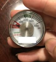 China FM‑200 Mini Pressure Gauge | Fire Suppression Cylinder Manometer for sale