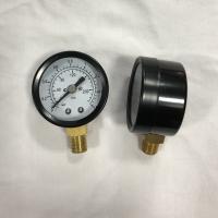 China Minus 40 Degrees Fahrenheit To 140 Degrees Fahrenheit Bourdon Tube Pressure Gauge Phosphor Bronze Tube Material Offering Performance for sale