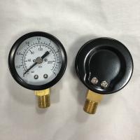China Minus 40 Degrees Fahrenheit To 140 Degrees Fahrenheit Bourdon Tube Pressure Gauge Phosphor Bronze Tube Material Offering Performance for sale