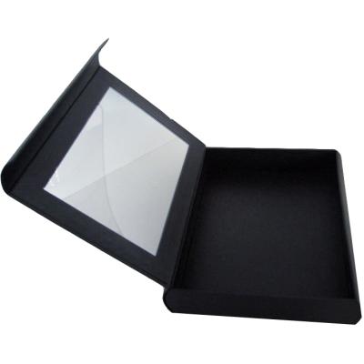 China Cardboard Gift Box With Clear PVC Window Packaging Box for sale