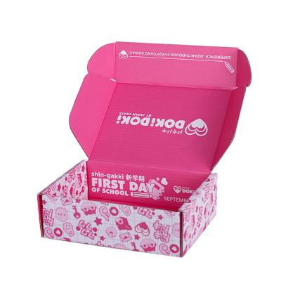 China Shipping Customized Carton Corrugated Mailer Box Printing With Logo for sale