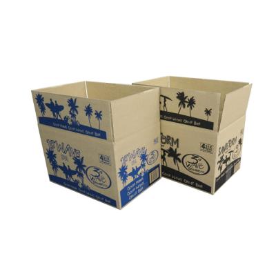 China Corrugated Cardboard Mailer Box Custom Logo Carton Cardboard Shipping Color Packaging Boxes for sale