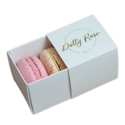China Full color printing luxury macaron gift box customized for sale
