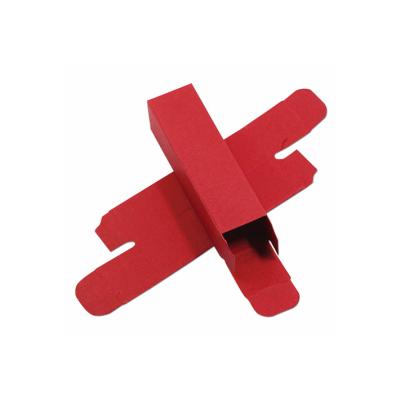 China Various color kraft paper cosmetic lipstick box packaging for sale