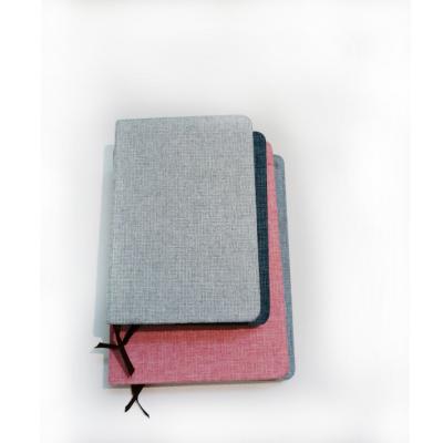 China Wholesale Lined Paper Fabric Cover Linen Notebook Journal for sale