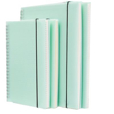 China Spiral Binding Plastic Cover customised personalized cute Notebook for sale