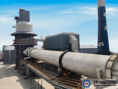 China 1200 T/D Active Lime Production Line Plant Machinery Energy Saving for sale