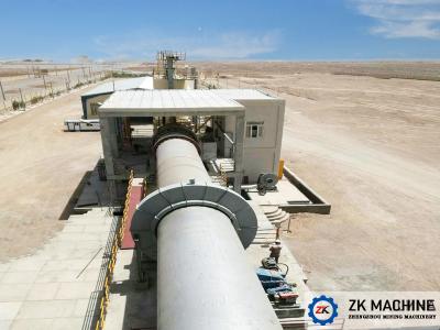 China 150m Kiln Active Lime production line Sugar Beet Residue Mud Treatment To Produce for sale