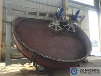 China 5-7.5m Large Scale Disc Granulator Machine Iron Ore Pelletizing Granulation Equipment for sale