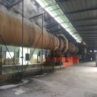 China Industrial Rotary Kiln For Zinc Tailing Calcination Rotary Kiln Model 3.5x70m PLC Control System for sale