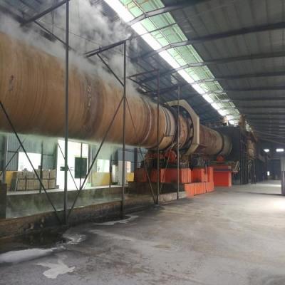 China Electric Furnace Ash Calcination Equipment Zinc Oxide Rotary Kiln With 400-1000T/D Capacity for sale